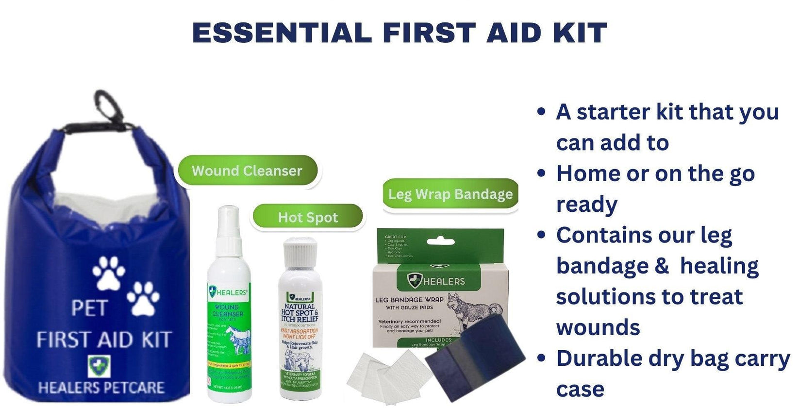 Pet First Aid Kit: Essentials for Dogs — Healers PetCare